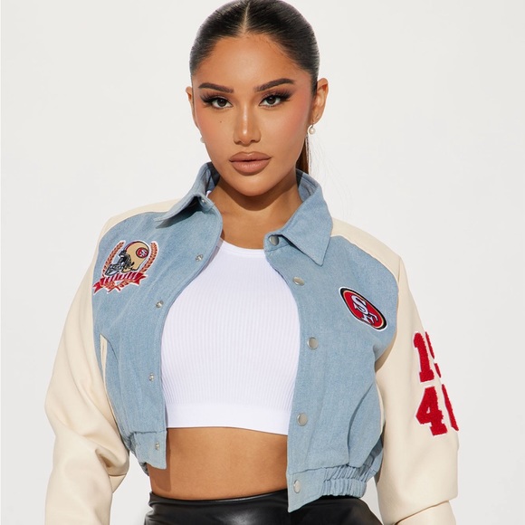 NFL | Jackets & Coats | New Nfl Brand San Francisco 49ers Varsity ...